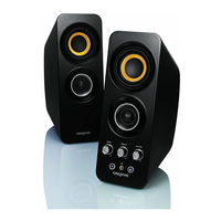 Creative Speakers User Manuals Download | ManualsLib