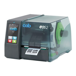 CAB EOS5/300 LABEL MAKER SERVICE MANUAL | ManualsLib