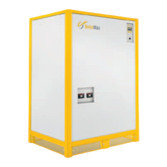 SOLARMAX 50TS INSTRUCTION MANUAL Pdf Download | ManualsLib