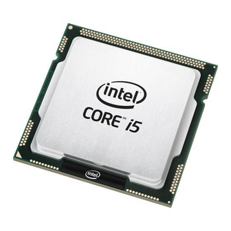 INTEL CORE I5 INSTALLATION INSTRUCTIONS MANUAL Pdf Download | ManualsLib