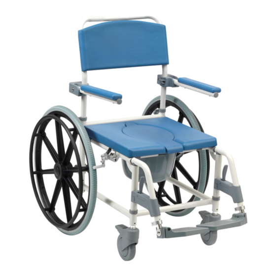 DRIVE MEDICAL ASON SHOWER COMMODE OWNER'S HANDBOOK MANUAL Pdf Download ...