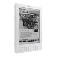 Amazon KINDLE DX D00801 9.7-inch E-Reader Manuals