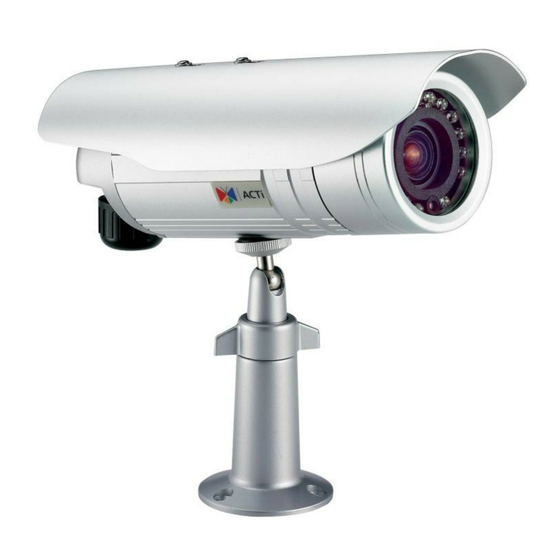 ACTI TCM-1231 SERIES HARDWARE USER MANUAL Pdf Download | ManualsLib