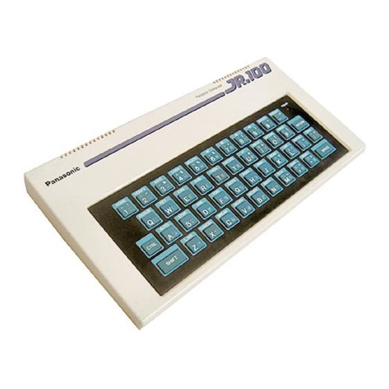 PANASONIC JR-100U OPERATING INSTRUCTIONS MANUAL Pdf Download | ManualsLib