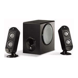 Logitech X-230 - Speaker System Setup Guide | ManualsLib