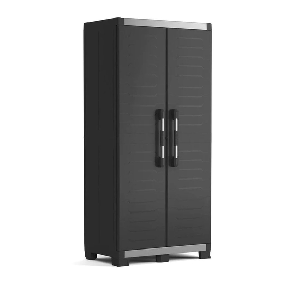 KETER XL GARAGE TALL ASSEMBLY INSTRUCTIONS MANUAL Pdf Download ManualsLib