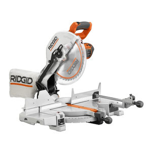 User Manuals: Ridgid R4120 Compound Miter Saw