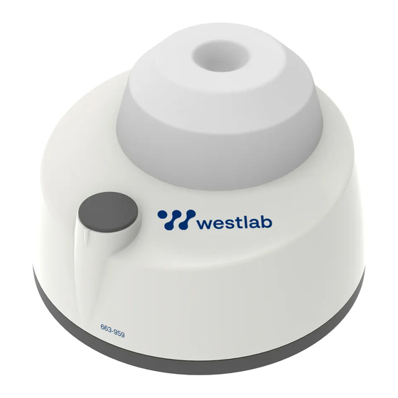 WESTLAB MINI VORTEX MIXER PRODUCT MANUAL Pdf Download | ManualsLib