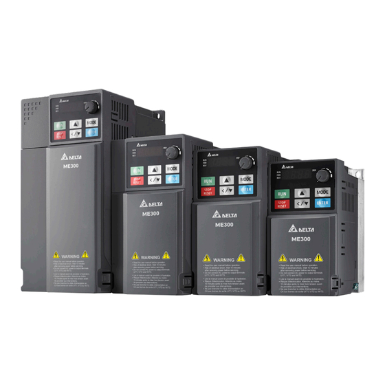 DELTA ME300 SERIES USER MANUAL Pdf Download | ManualsLib