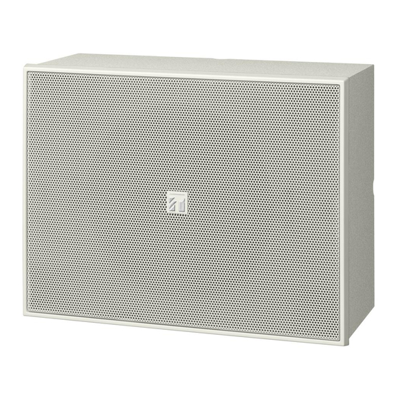 TOA BS-678 SPECIFICATIONS Pdf Download | ManualsLib