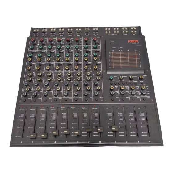 FOSTEX 450 OWNER'S MANUAL Pdf Download | ManualsLib