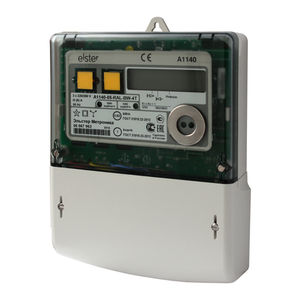 Elster A1140 Electricity Meter Manuals