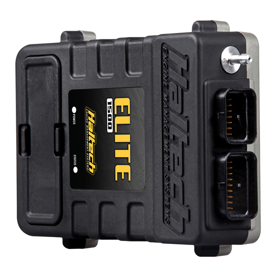 HALTECH ELITE SERIES QUICK START MANUAL Pdf Download | ManualsLib
