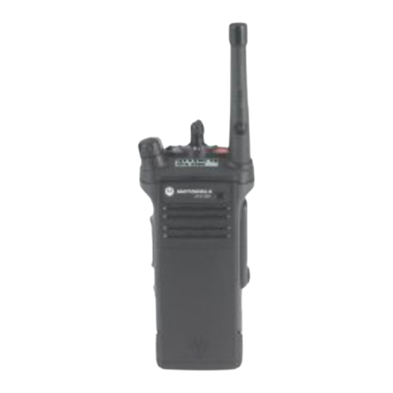 MOTOROLA SOLUTIONS APX 5000 USER MANUAL Pdf Download | ManualsLib