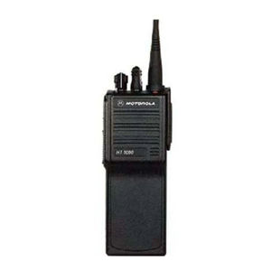 MOTOROLA HT1000 QUICK REFERENCE CARD Pdf Download | ManualsLib