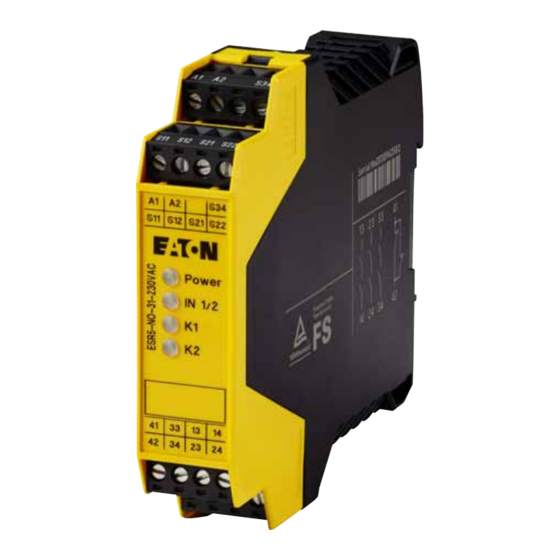 EATON ESR5-NO-31-230VAC MANUAL Pdf Download | ManualsLib