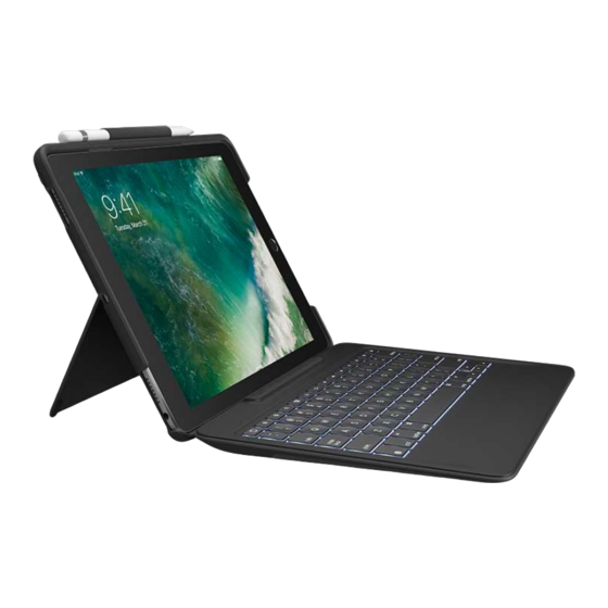 Logitech Slim Combo Keyboard User Manual | ManualsLib