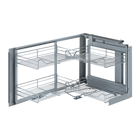 HAFELE MAGICCORNER CLEVER STORAGE MOUNTING INSTRUCTIONS Pdf Download ...