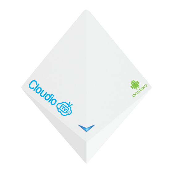 Cloudio tv TV BOX Manuals | ManualsLib