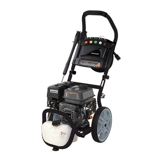 Jefferson JEFWASPET075HP Pressure Washer Manuals