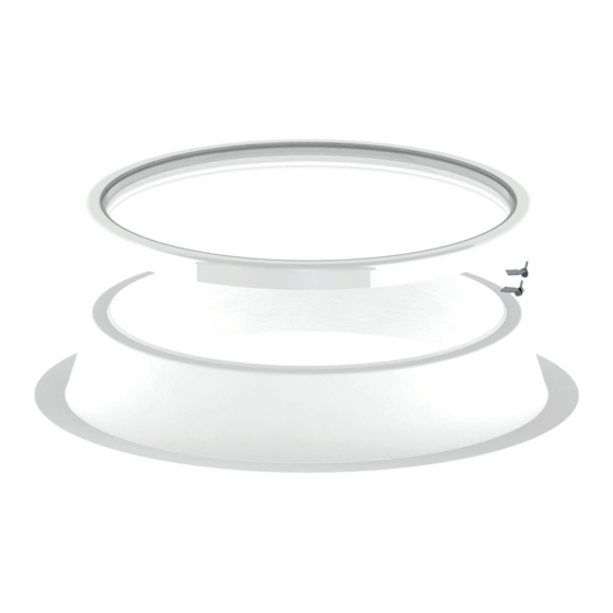 Lamilux Glass Skylight F100 Circular Assembly Instruction Manual Pdf