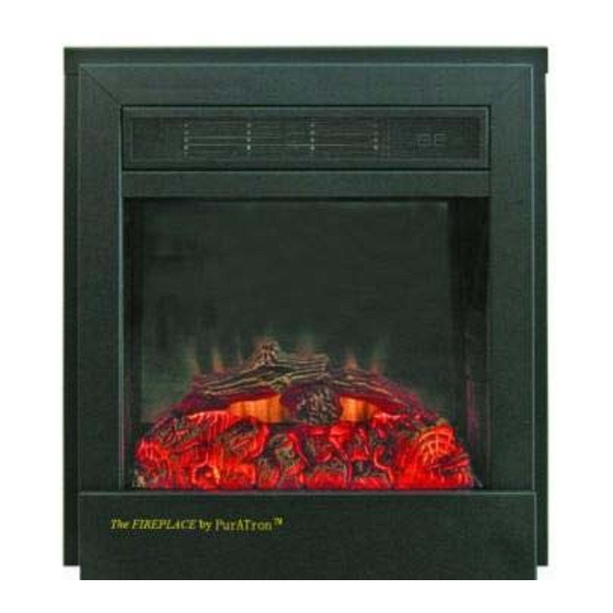PURATRON PRODUCTS FIREPLACE SAFETY INFORMATION AND INSTALLATION MANUAL ...