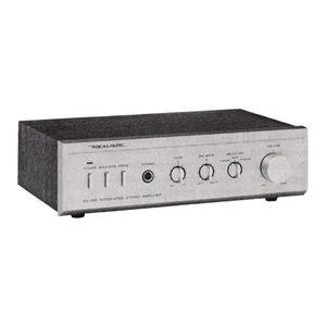 REALISTIC SA-150 OWNER'S MANUAL Pdf Download | ManualsLib