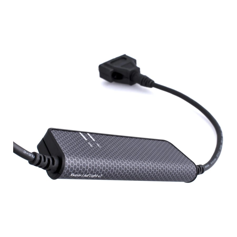 Kvaser Leaf Light v2 Manual | ManualsLib