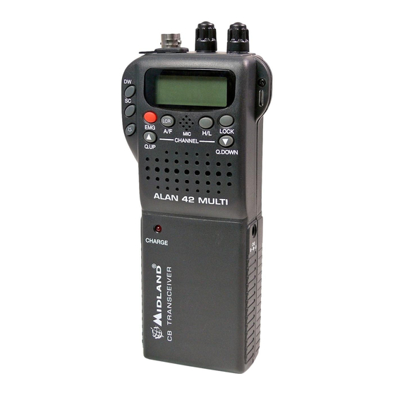 MIDLAND ALAN 42 MULTI USER MANUAL Pdf Download | ManualsLib