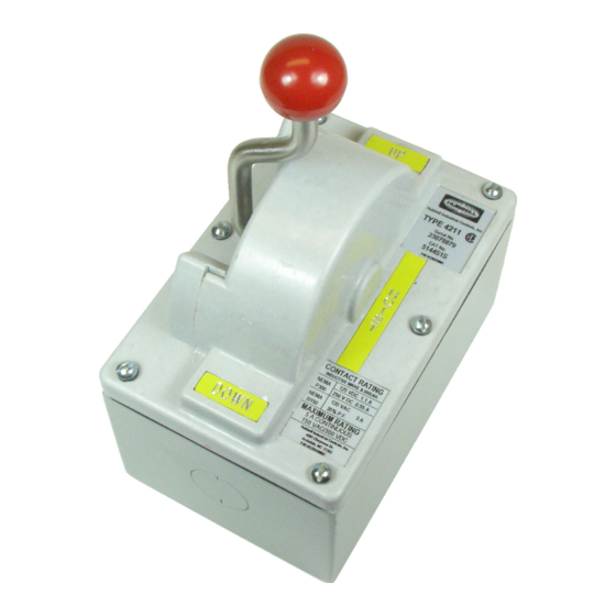 HUBBELL 4211 SERVICING AND REPAIR PARTS Pdf Download | ManualsLib