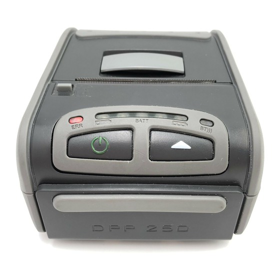 INFINITE PERIPHERALS DPP-250 USER MANUAL Pdf Download | ManualsLib