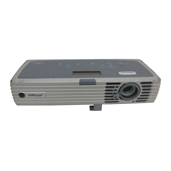 INFOCUS LP 120 USER MANUAL Pdf Download | ManualsLib