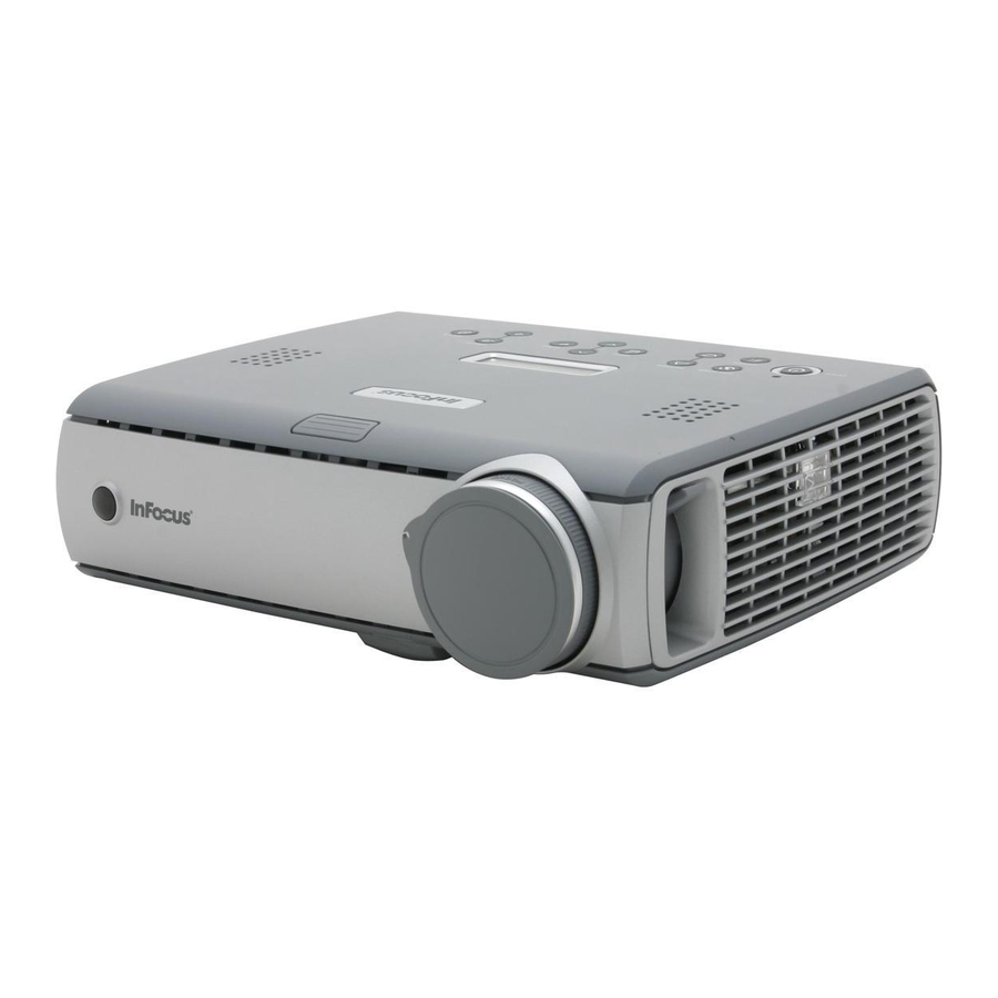 INFOCUS LP 600 USER MANUAL Pdf Download | ManualsLib