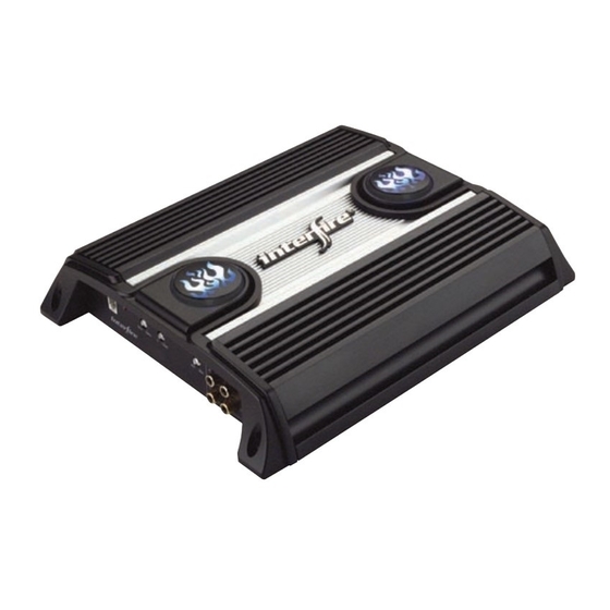 INTERFIRE A1000.2 INSTRUCTION MANUAL Pdf Download | ManualsLib