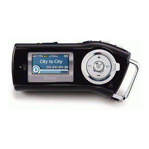 IRIVER T10 INSTRUCTION MANUAL Pdf Download | ManualsLib