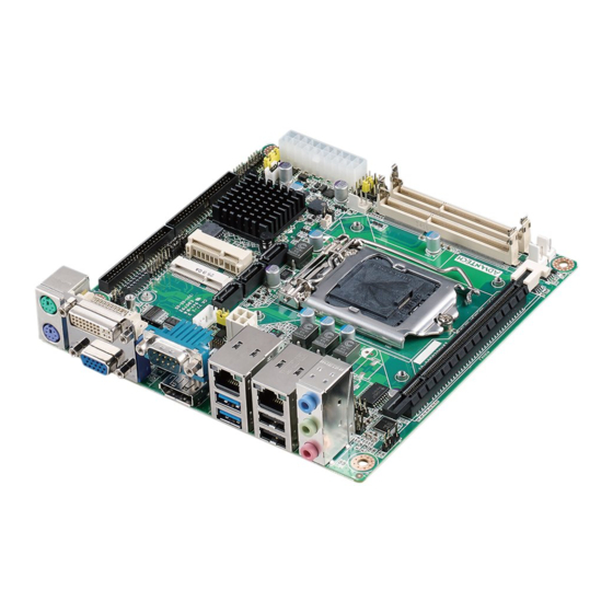 ADVANTECH AIMB-203 USER MANUAL Pdf Download | ManualsLib