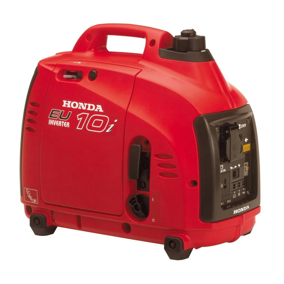 HONDA EU10I OWNER'S MANUAL Pdf Download | ManualsLib