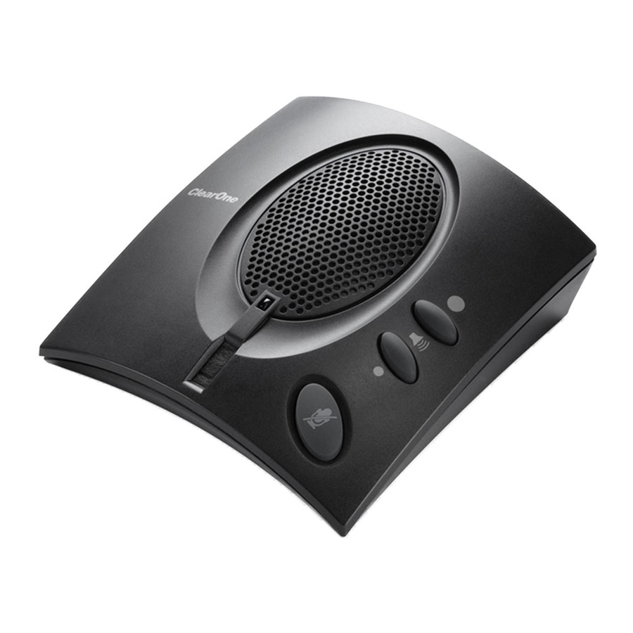 CLEARONE CHAT 50 QUICK START MANUAL Pdf Download | ManualsLib