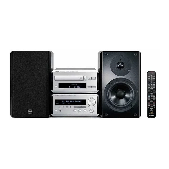 YAMAHA RX-E200 OWNER'S MANUAL Pdf Download | ManualsLib