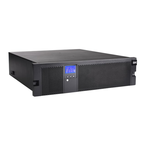 IBM 3000VA PRODUCT MANUAL Pdf Download | ManualsLib