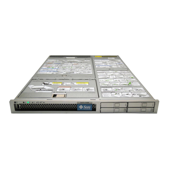 SUN MICROSYSTEMS SUN FIRE X4100 SERVICE MANUAL Pdf Download | ManualsLib