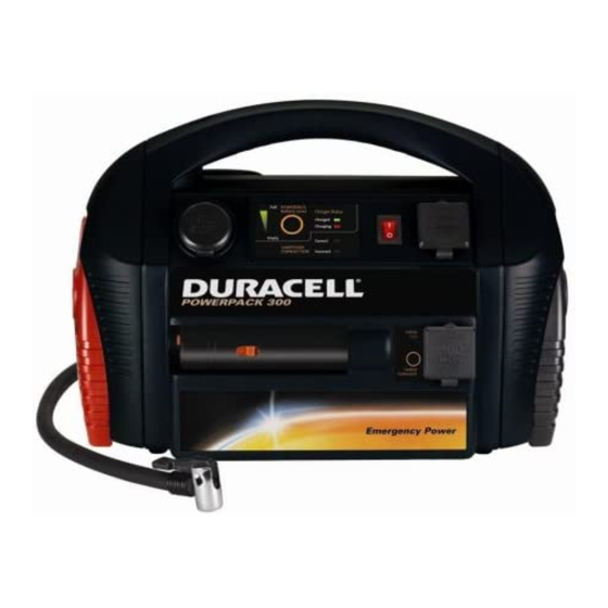 DURACELL POWERPACK 300 OWNER'S MANUAL Pdf Download | ManualsLib