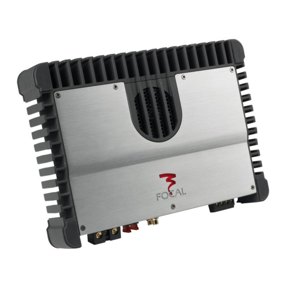 FOCAL FPS 2160 USER MANUAL Pdf Download | ManualsLib