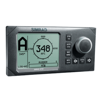SIMRAD AP25 INSTRUCTION MANUAL Pdf Download | ManualsLib