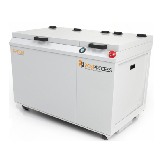 POSTPROCESS RADOR QUICK START MANUAL Pdf Download | ManualsLib