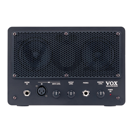 VOX JAMVOX INSTALLATION & SETUP MANUAL Pdf Download | ManualsLib