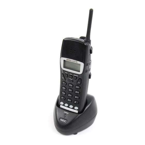 NEC DTERM CORDLESS LITE II OWNER'S MANUAL Pdf Download | ManualsLib