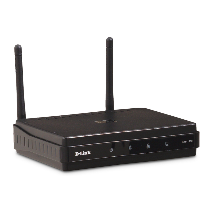 D-LINK DAP-1360 QUICK INSTALLATION MANUAL Pdf Download | ManualsLib