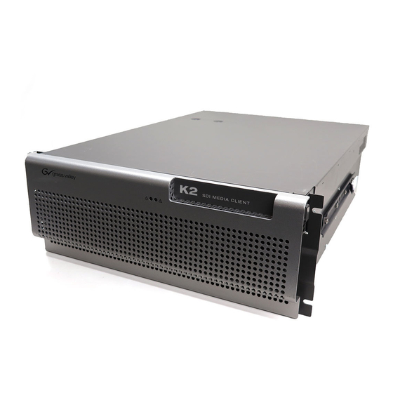 GRASS VALLEY K2 SERVICE MANUAL Pdf Download | ManualsLib