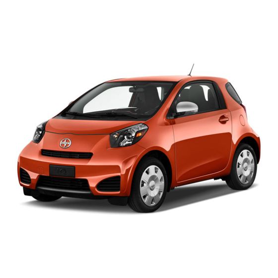 SCION IQ 2013 WARRANTY & MAINTENANCE MANUAL Pdf Download | ManualsLib